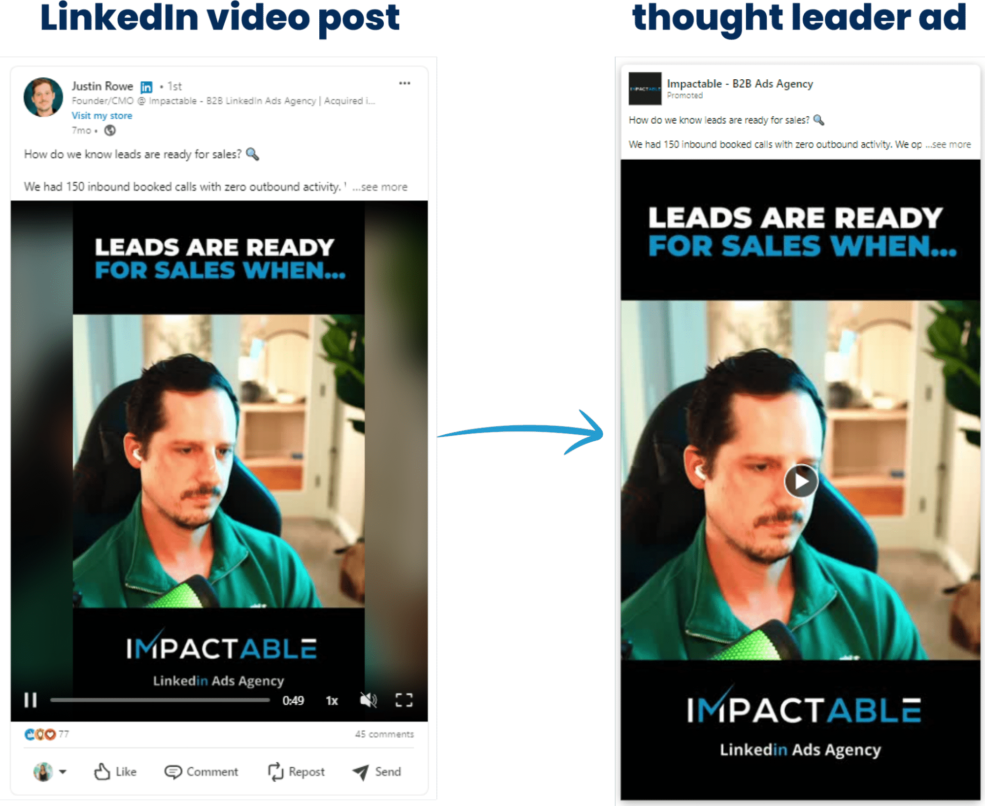 LinkedIn Thought Leader Videos: A Demand Gen Strategy - IMPACTABLE